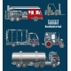 Industrial Transport with Details and Parts Poster, Vectors | GraphicRiver