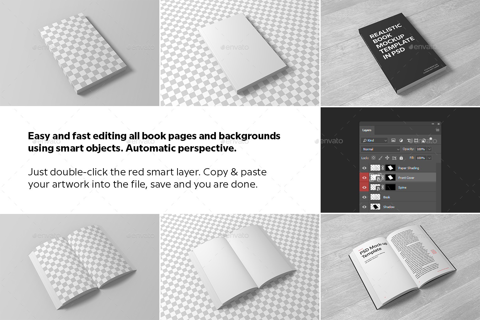 Soft Cover Book Mockup, Graphics | GraphicRiver