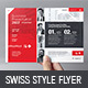 Swiss Style Corporate Flyer Template, Print Templates | GraphicRiver