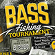 Bass Fishing Tournament Flyer, Print Templates | GraphicRiver