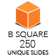 B Square Powerpoint Presentation Template, Presentation Templates ...