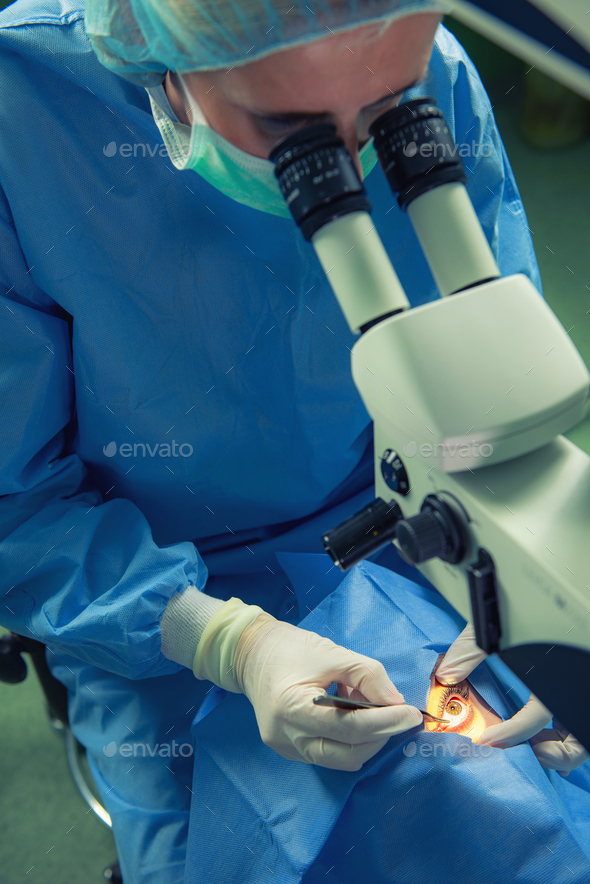 Operating room. Microscope Stock Photo by microgen | PhotoDune