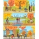 Family and Friends Autumn Outdoor Activity Poster, Vectors | GraphicRiver