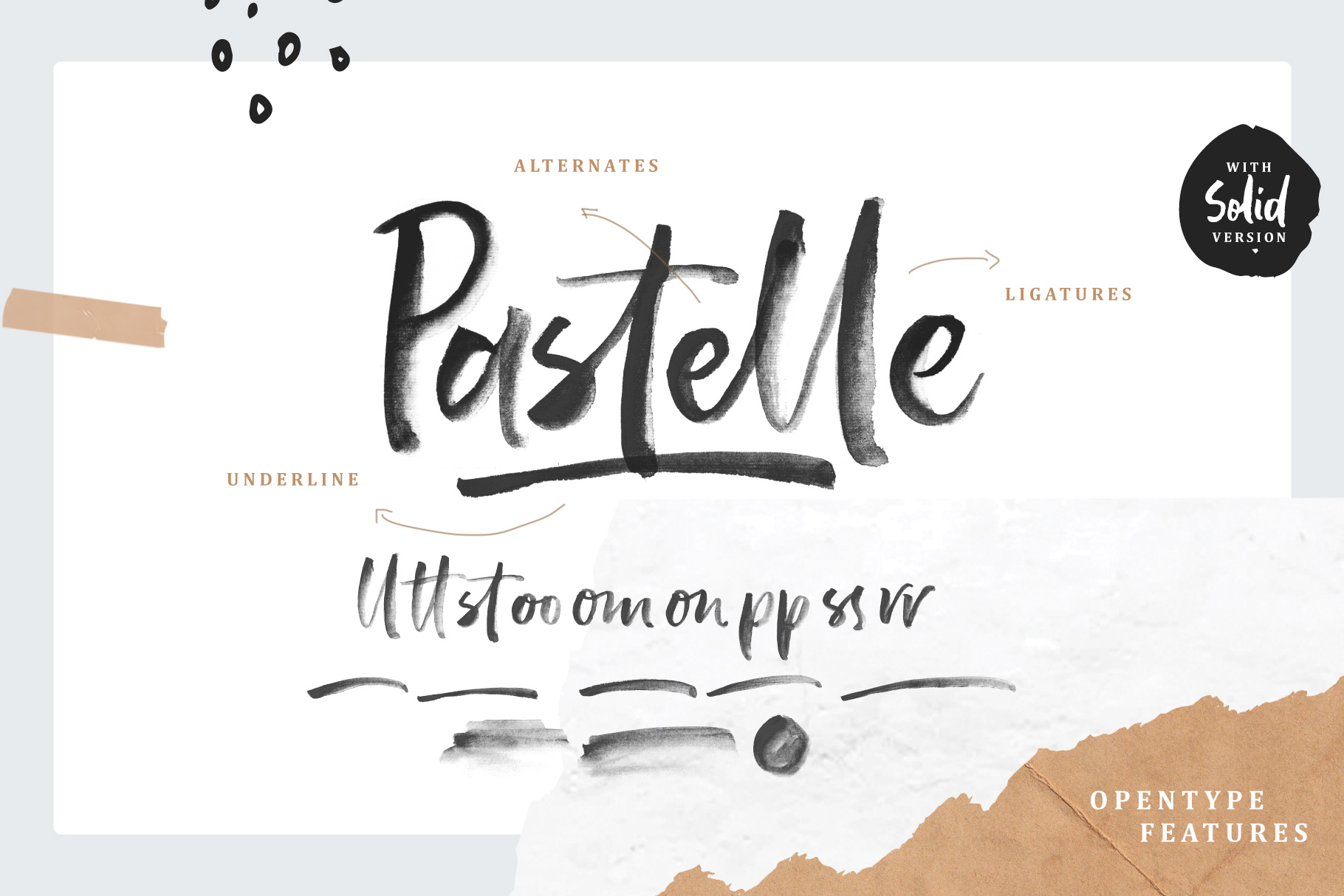 Pastelle SVG Font, Fonts | GraphicRiver