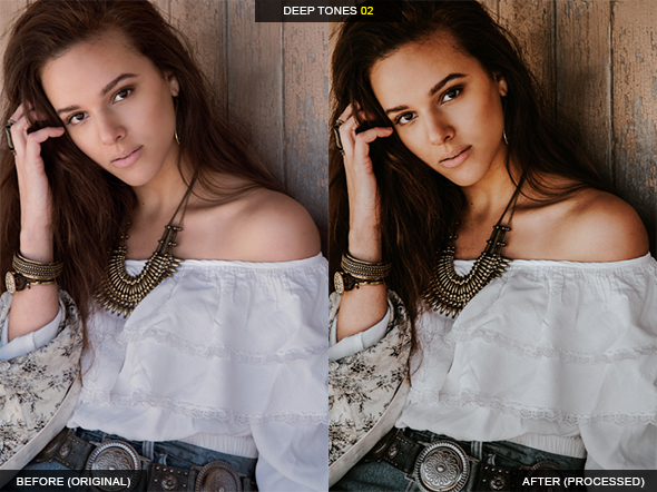 12 Deep Tones Presets, Add-ons | GraphicRiver