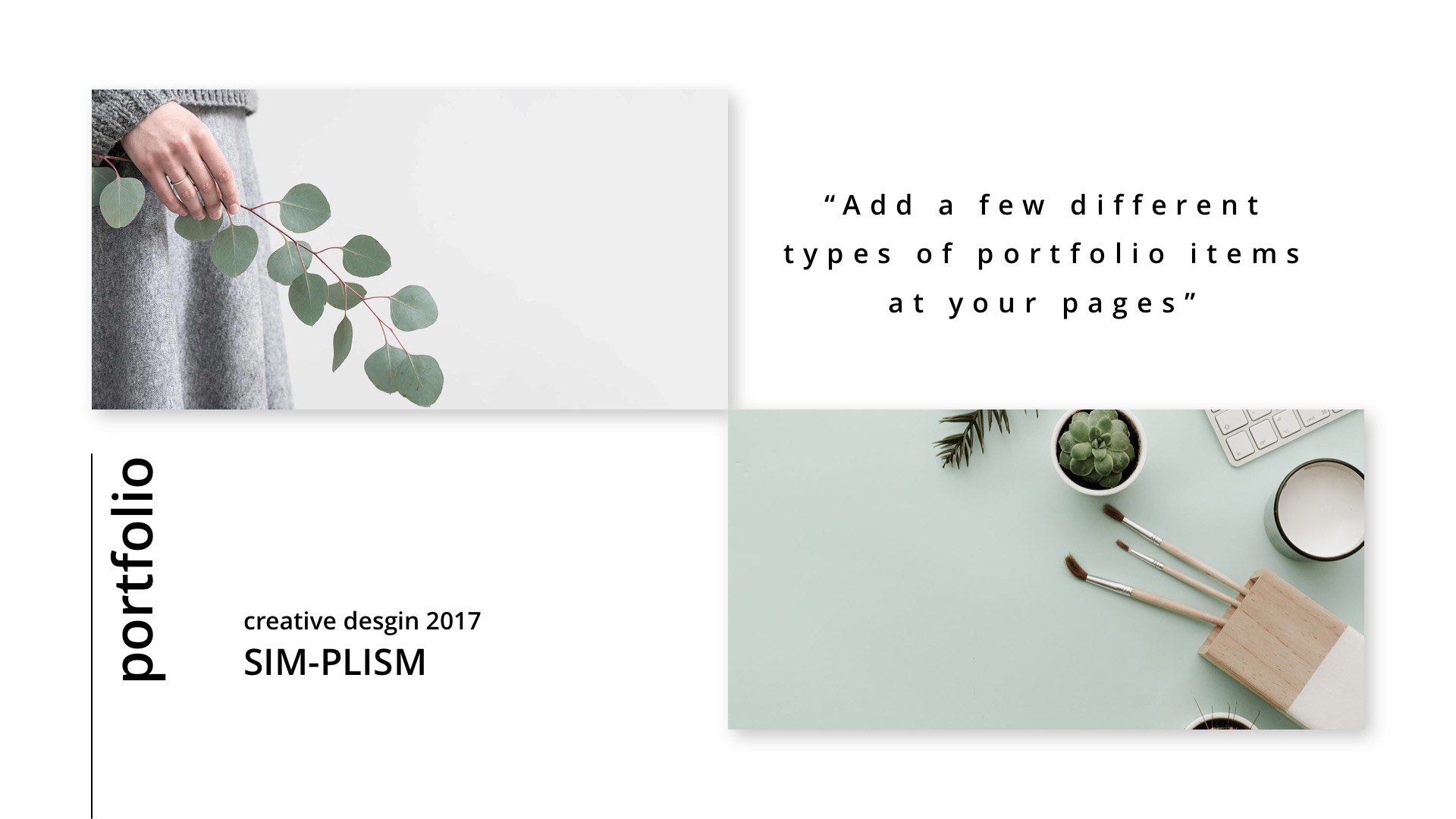 The Simple Minimal Powerpoint Template, Presentation Templates ...