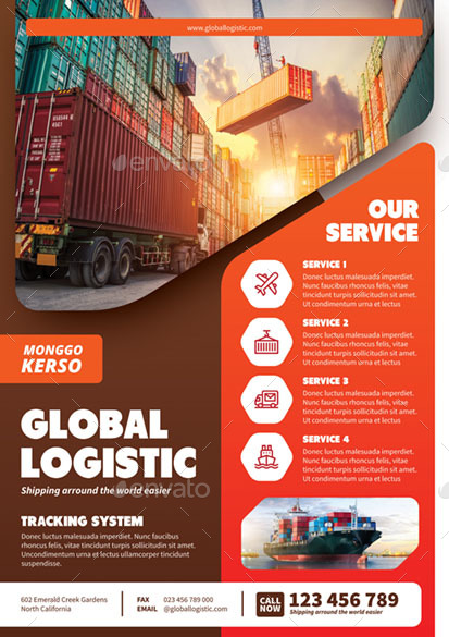 Logistic, Print Templates | GraphicRiver