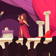 Theater Opera Flat Scene, Vectors | GraphicRiver