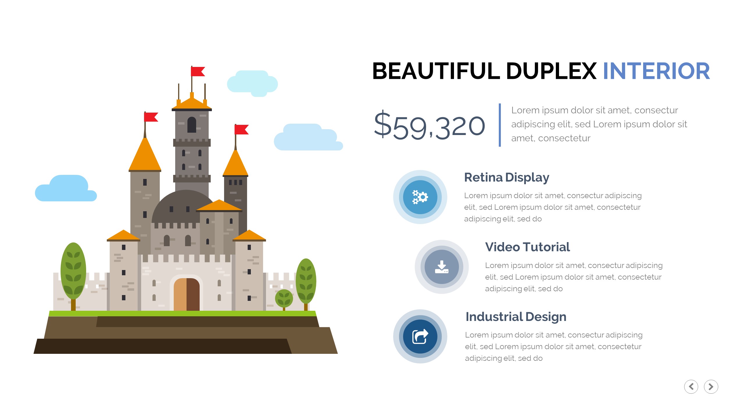 Financial Planning Pitch Deck Powerpoint Template, Presentation Templates
