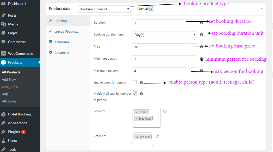 WooCommerce Hotel Reservation Plugin by Crevol | CodeCanyon