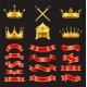 King and Knight Golden Authority Symbol Treasures, Vectors | GraphicRiver