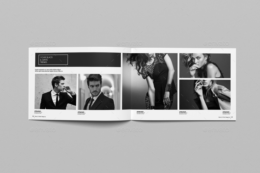 Landscape Magazine Template IV, Print Templates | GraphicRiver