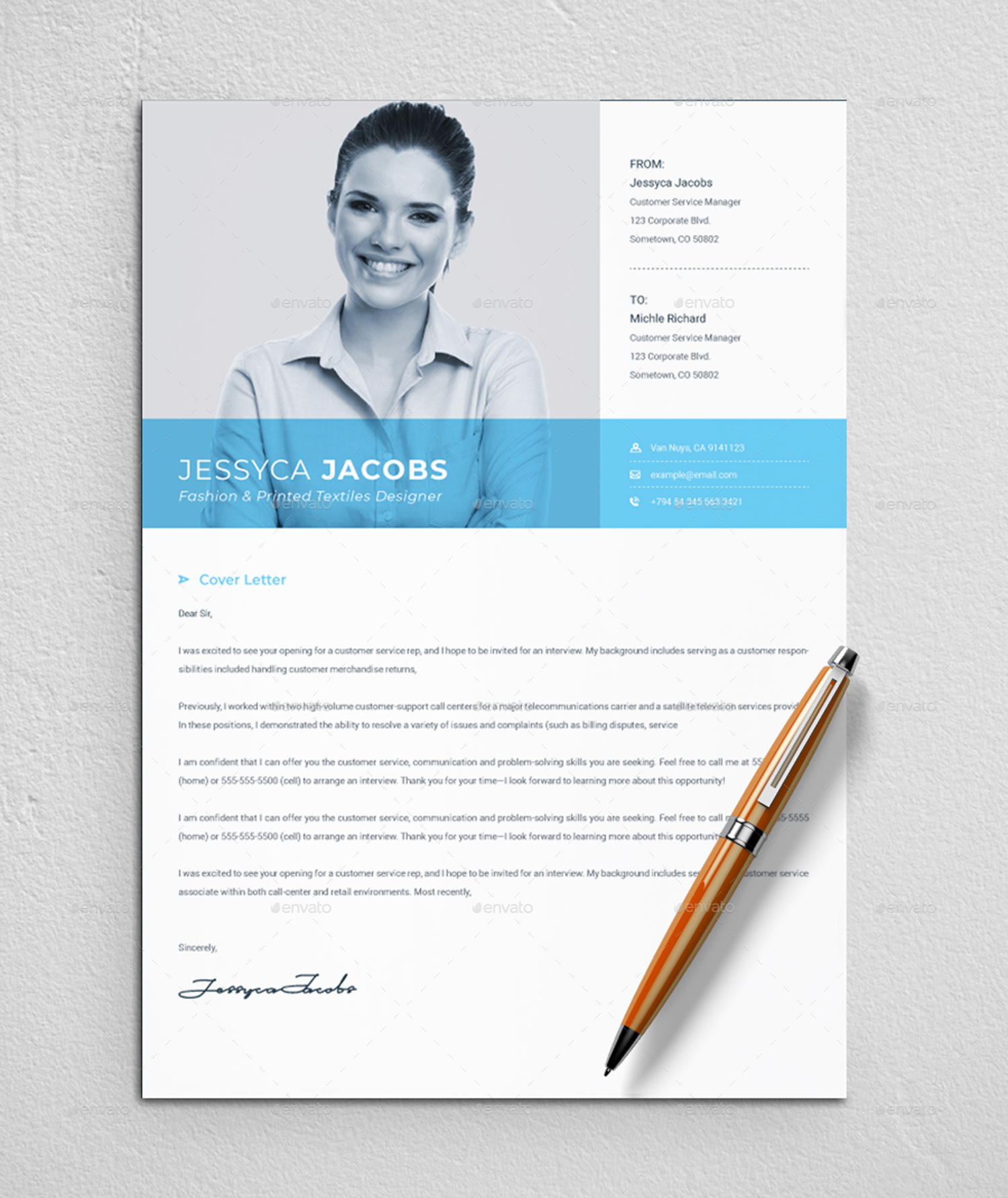 CV, Print Templates | GraphicRiver