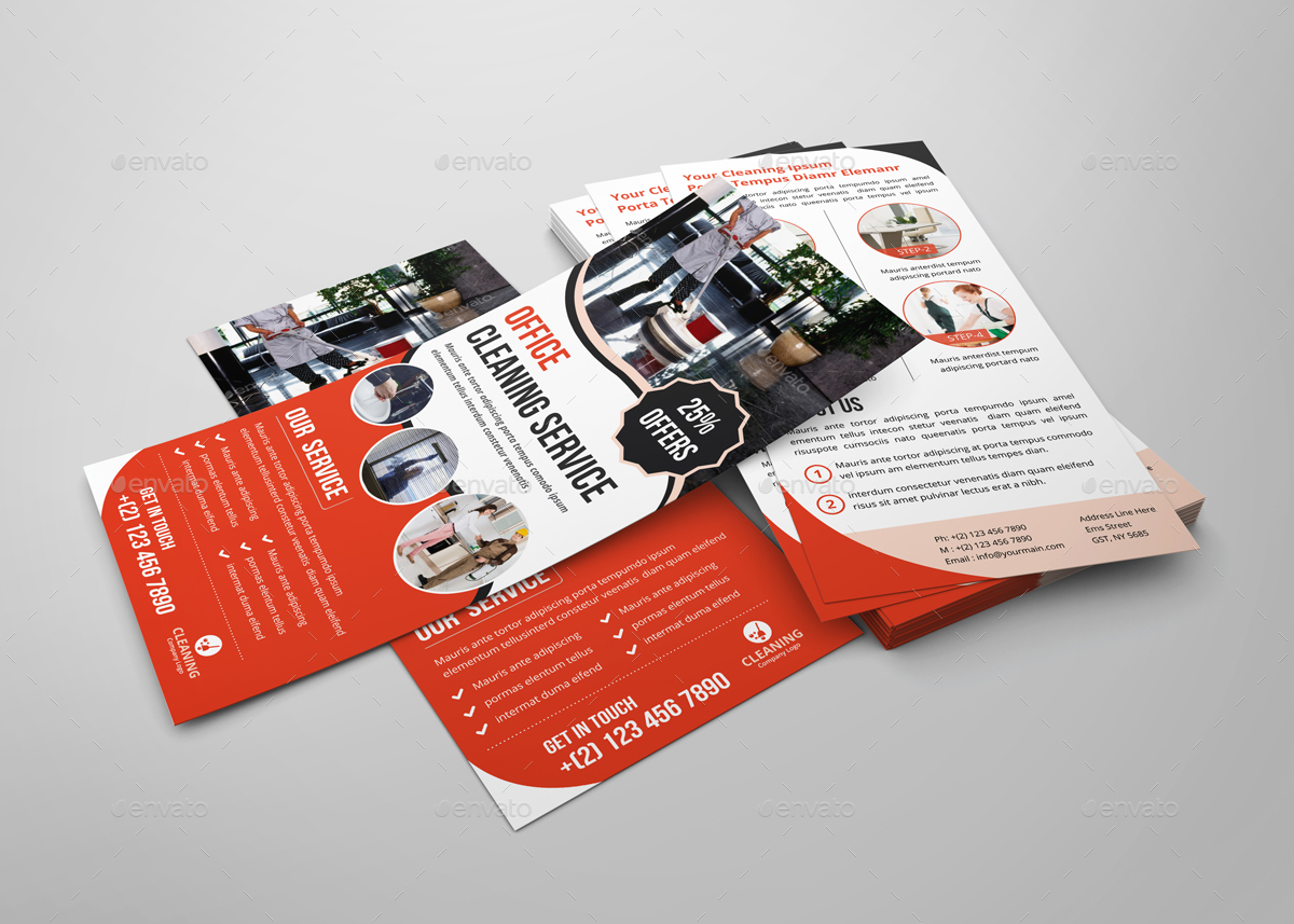 Multipurpose Rack Card DL Flyer Design Template, Print Templates ...