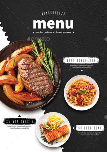 Restaurant Menu, Print Templates | GraphicRiver