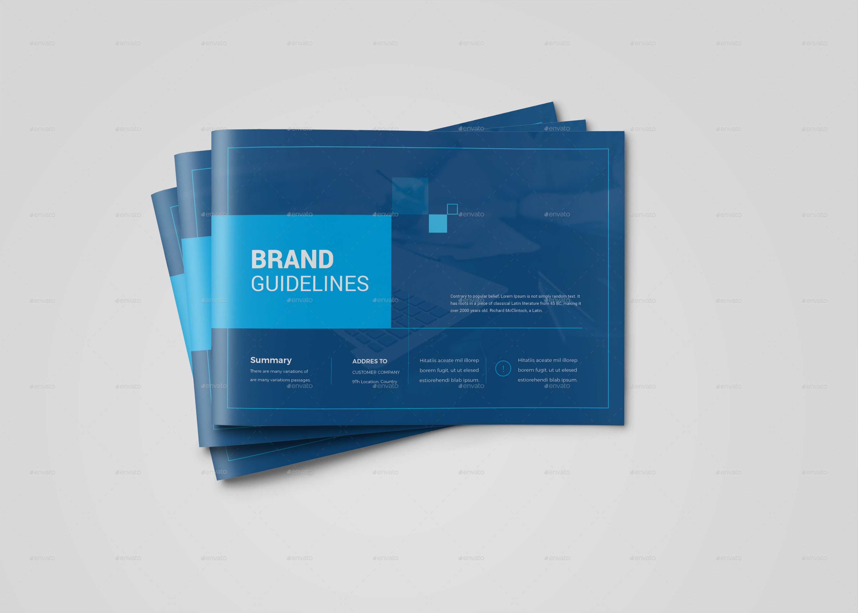 Logo Guidelines Template, Print Templates | GraphicRiver