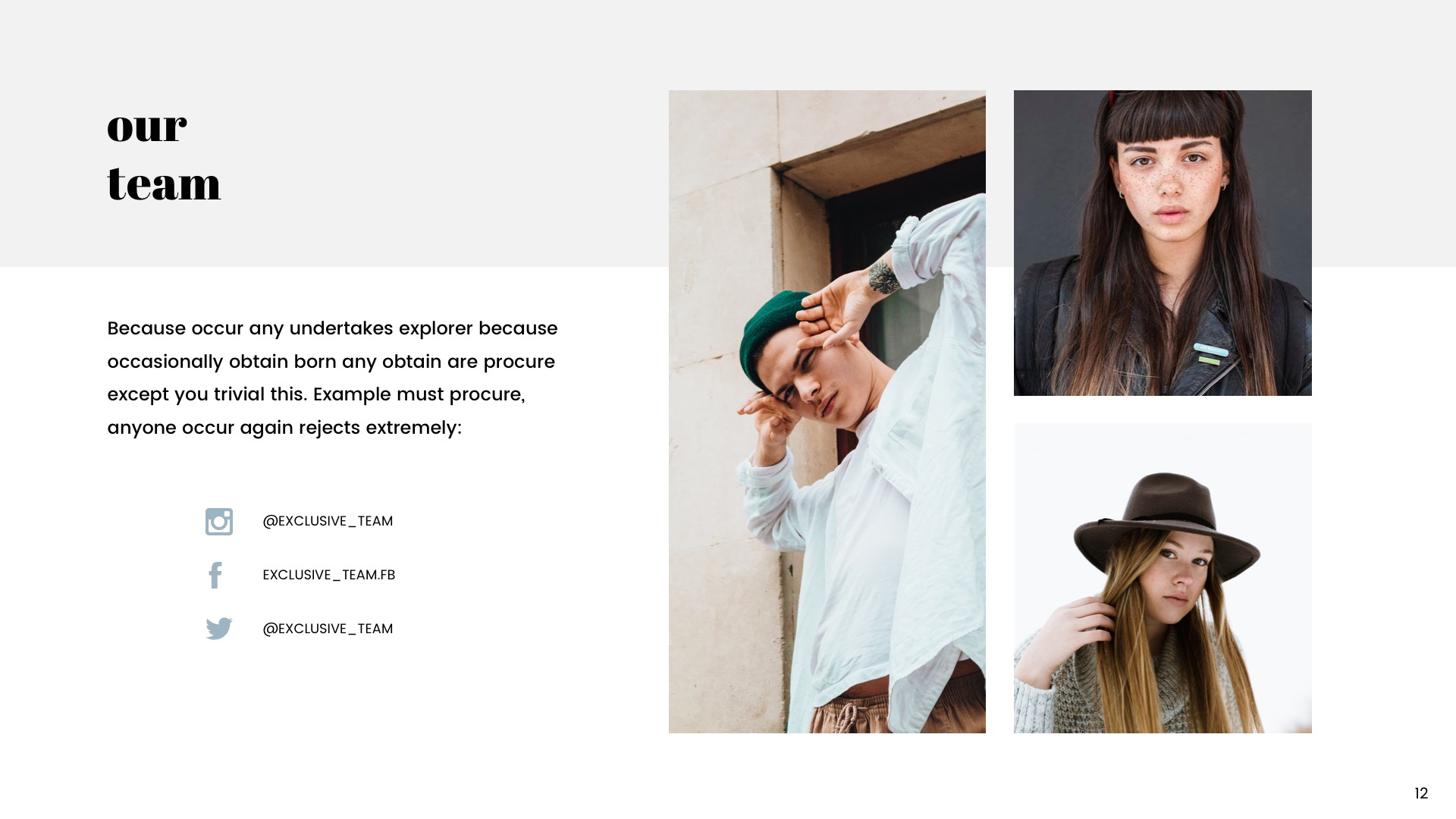 Exclusive PowerPoint Presentation, Presentation Templates | GraphicRiver