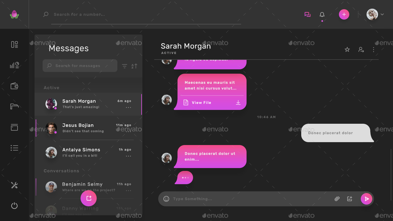 Violett Web - Aesthetic Dashboard Web App UI Kit, Web Elements ...