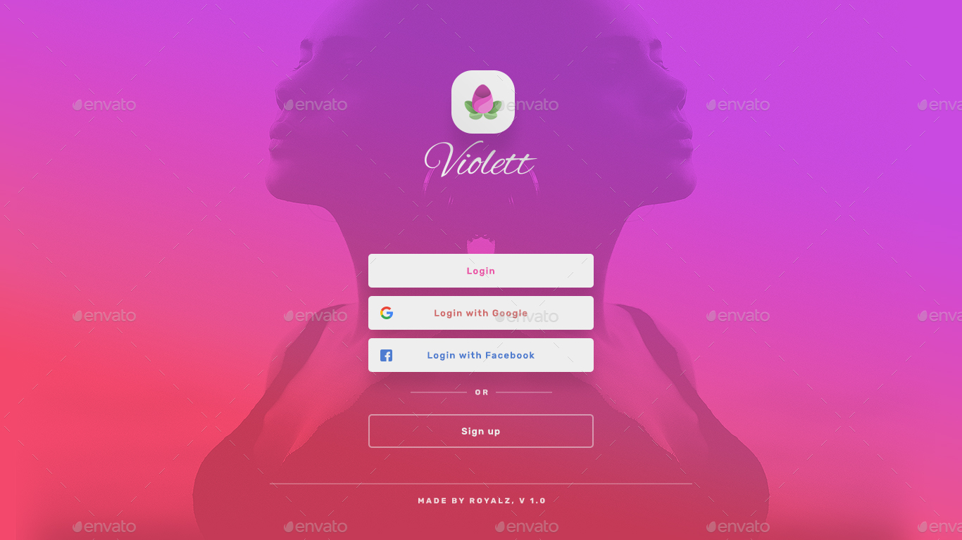 Violett Web - Aesthetic Dashboard Web App UI Kit, Web Elements ...