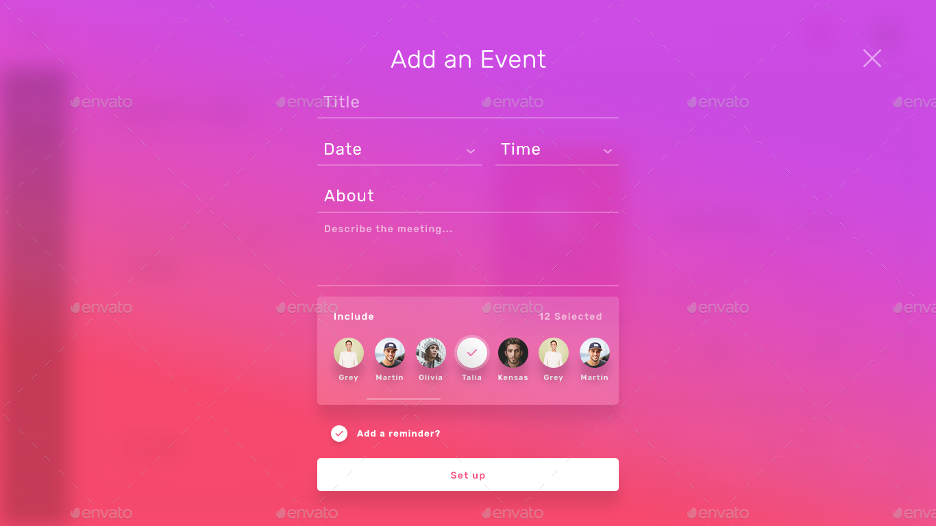 Violett Web - Aesthetic Dashboard Web App UI Kit, Web Elements ...