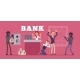 Bank Robbery By Masked Criminals, Vectors | GraphicRiver