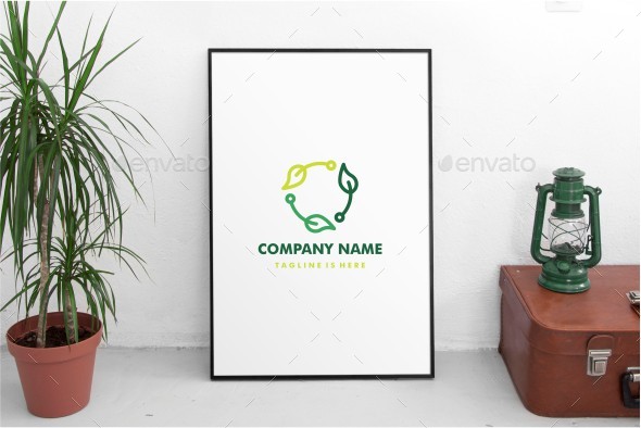 Leaf Recycle Tech Logo, Logo Templates | GraphicRiver