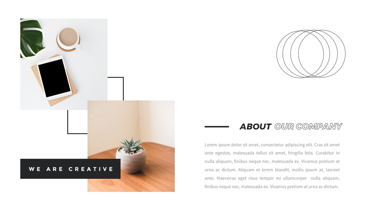 Whiteline - Creative PowerPoint Template, Presentation Templates ...