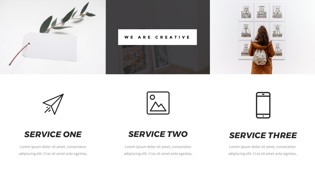 Whiteline - Creative PowerPoint Template, Presentation Templates ...