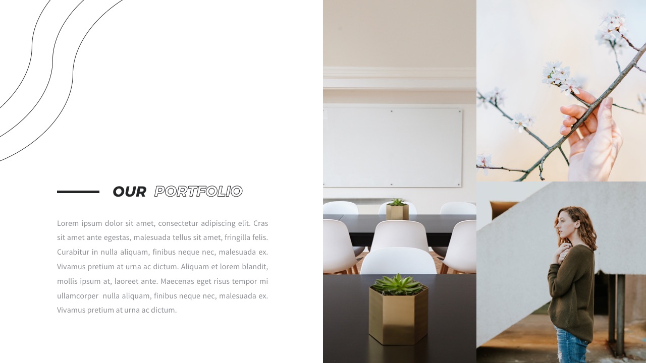 Whiteline - Creative PowerPoint Template, Presentation Templates ...