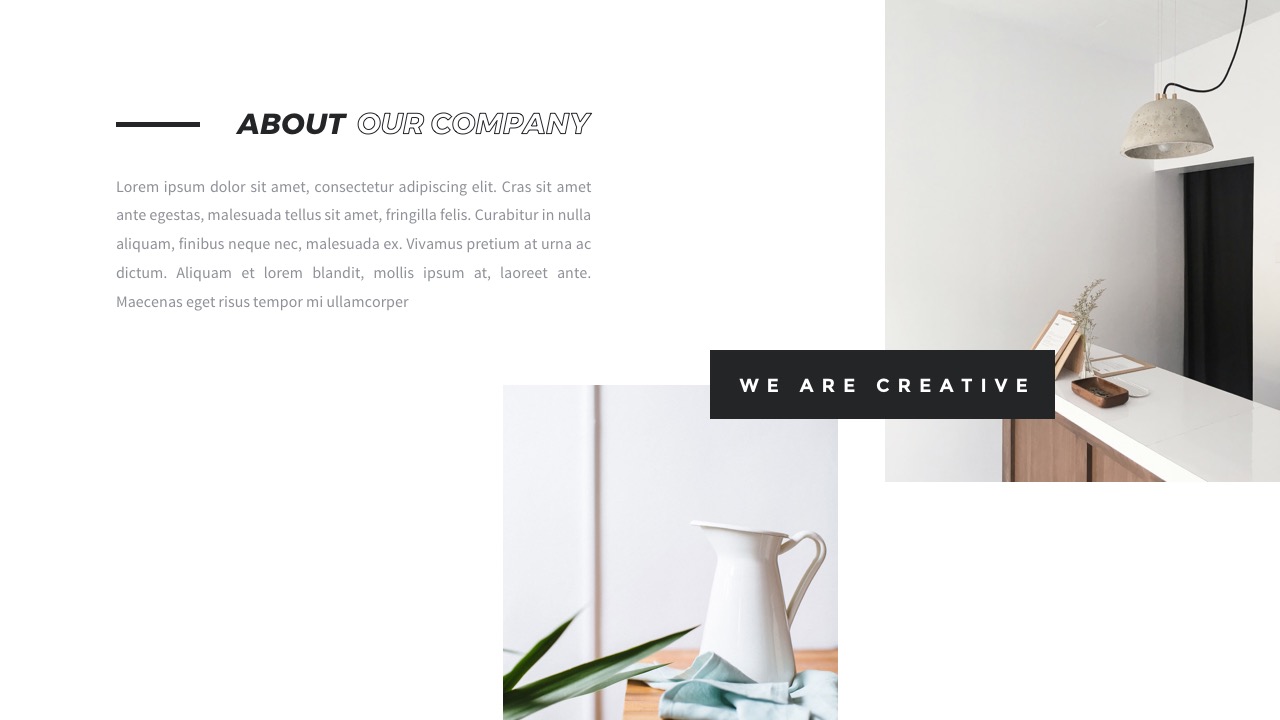 Whiteline - Creative Keynote Template, Presentation Templates ...