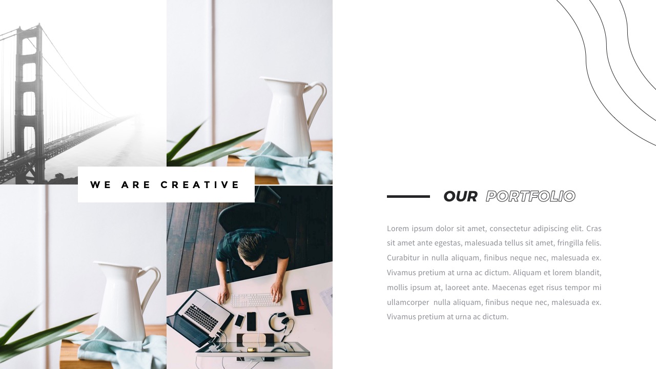 Whiteline - Creative Keynote Template, Presentation Templates ...