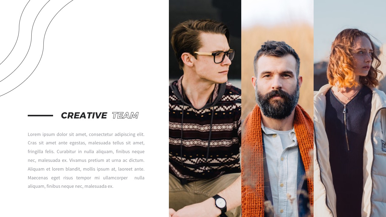 Whiteline - Creative Keynote Template, Presentation Templates ...