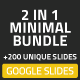 2 in 1 Minimal Google Slides Bundle, Presentation Templates | GraphicRiver
