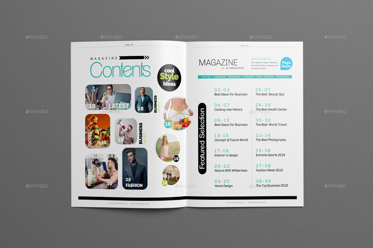 Magazine, Print Templates | GraphicRiver