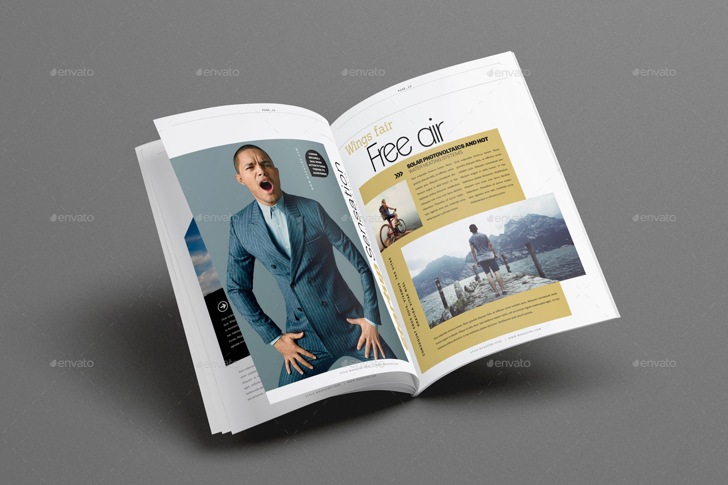 Magazine, Print Templates | GraphicRiver