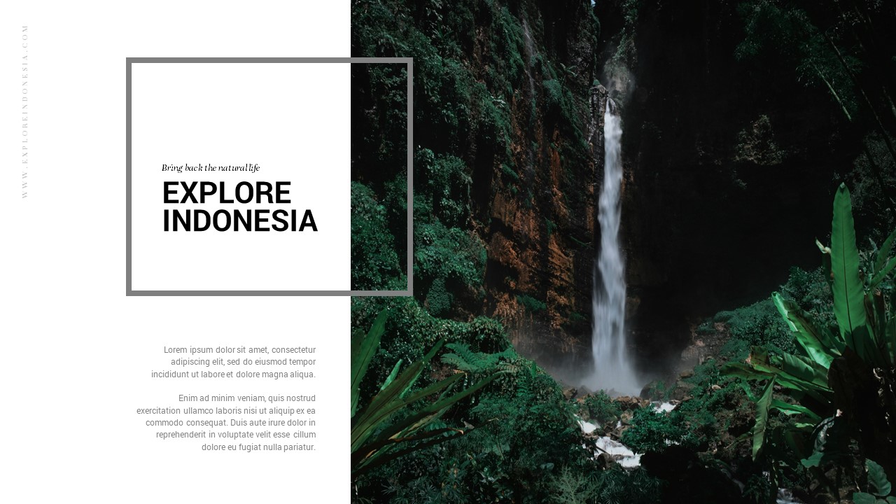 Explore Indonesia Powerpoint Template, Presentation Templates ...