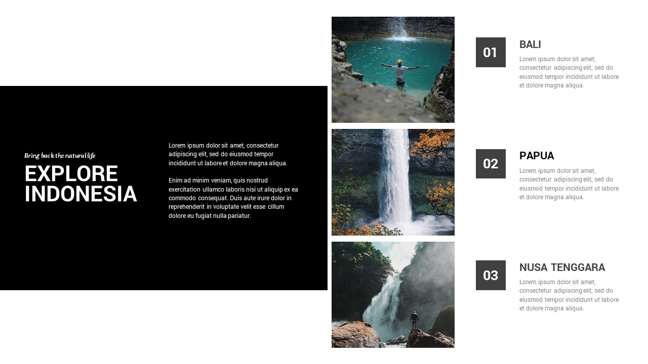 Explore Indonesia Powerpoint Template, Presentation Templates ...