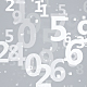 Numbers White Backgrounds by provitaly | GraphicRiver