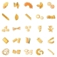 Pasta Icons Set, Vectors | GraphicRiver