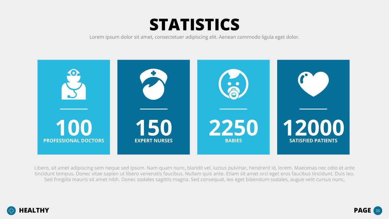 Healthy - Medical and Healthcare Google Slides Pitch Deck, Presentation ...