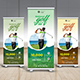 Golf Tournament Roll Up Banner, Print Templates | GraphicRiver