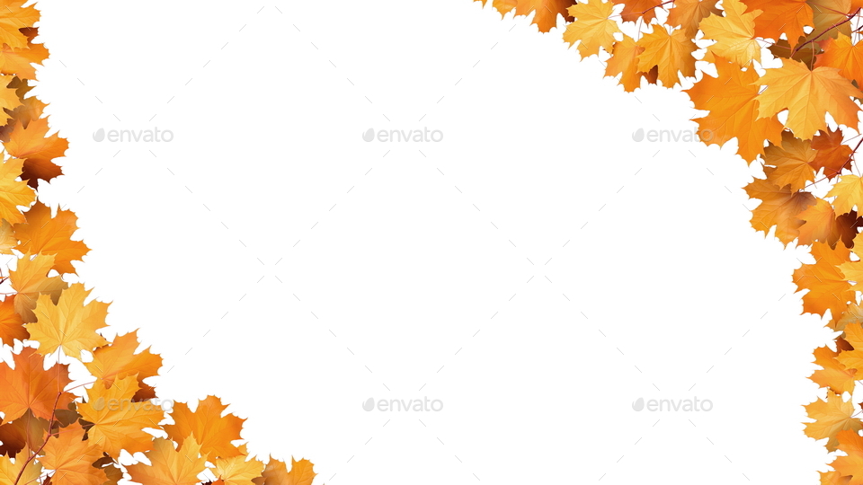 Autumn Leaves Frames, Graphics | GraphicRiver