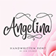 Angelina Script, Fonts | GraphicRiver