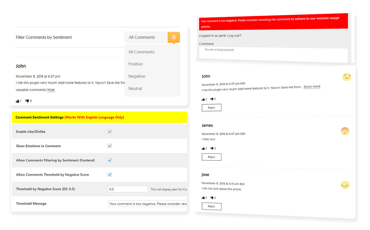 AI Auto Comment Reply and other Tools with Auto Moderation, Spam ...