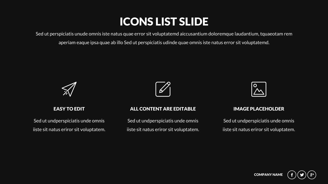 Marble - Minimal Google Slides Template by Spriteit | GraphicRiver