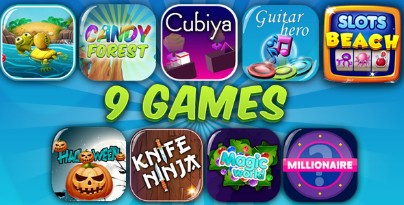 HTML5 GAMES BUNDLE №2 (CAPX) by Chuga | CodeCanyon