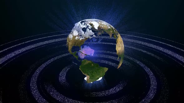 Loop Earth with Particular, Motion Graphics | VideoHive
