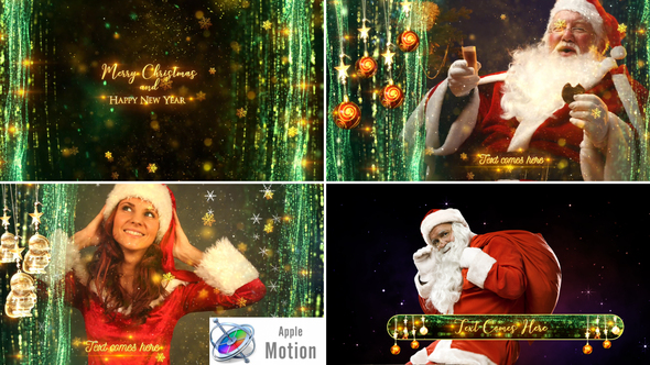 Christmas Broadcast Pack - Apple Motion, Apple Motion Templates | VideoHive