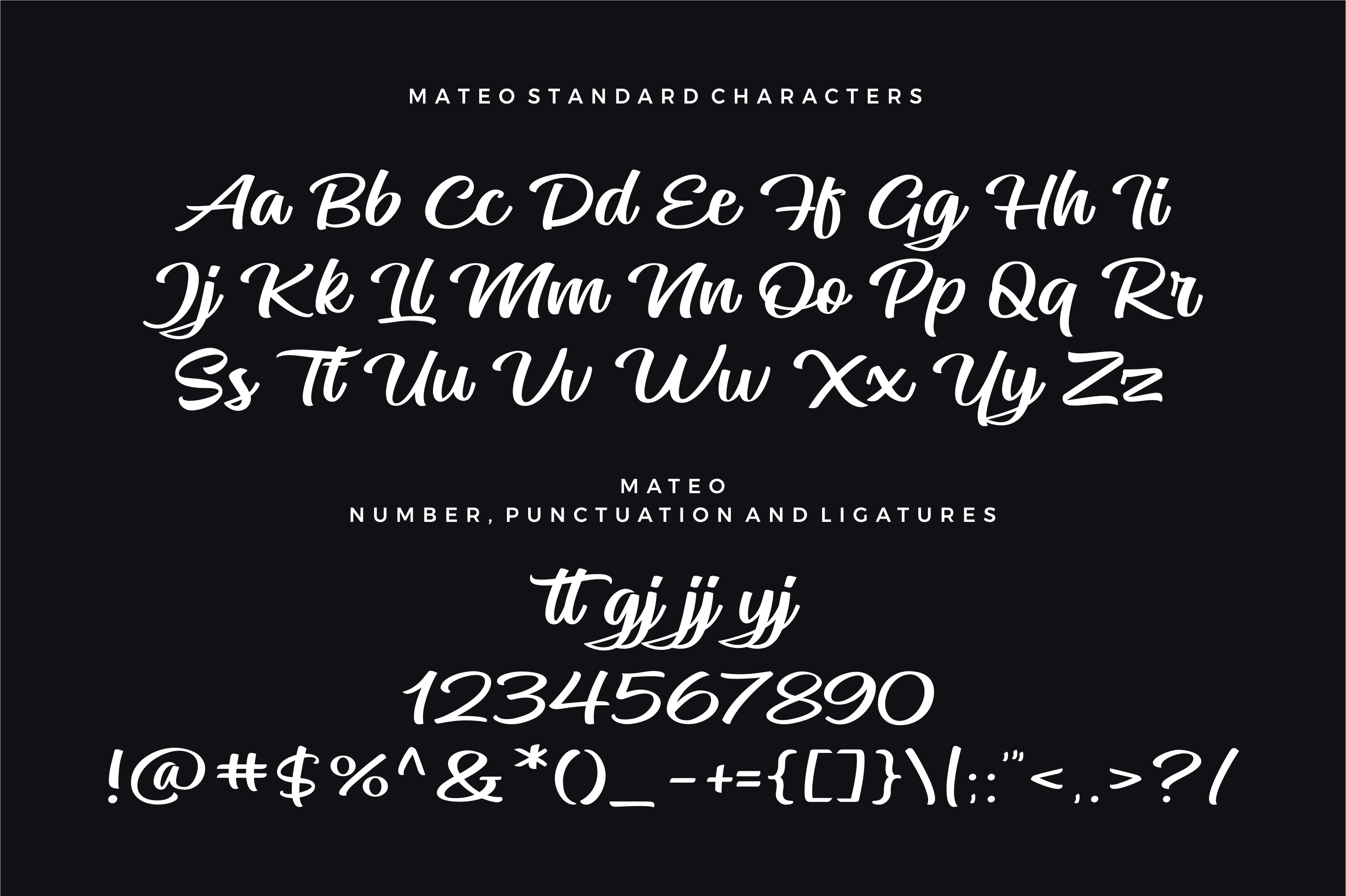 Mateo Script, Fonts | GraphicRiver