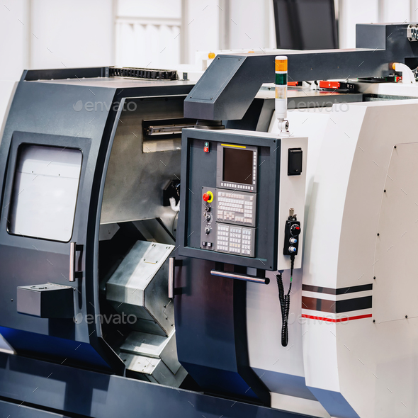 CNC Machine Stock Photo by microgen | PhotoDune